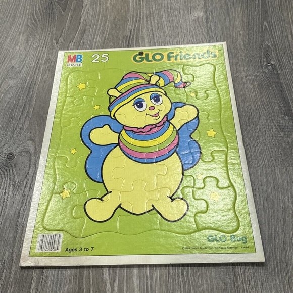 Toys | Mb Glo Friends Bug 25 Piece Puzzle J5 | Poshmark